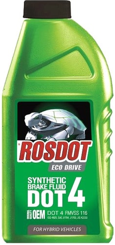 Тормозная жидкость ROSDOT DOT 4 Eco Drive, 0,455кг купить в Гомеле и ...